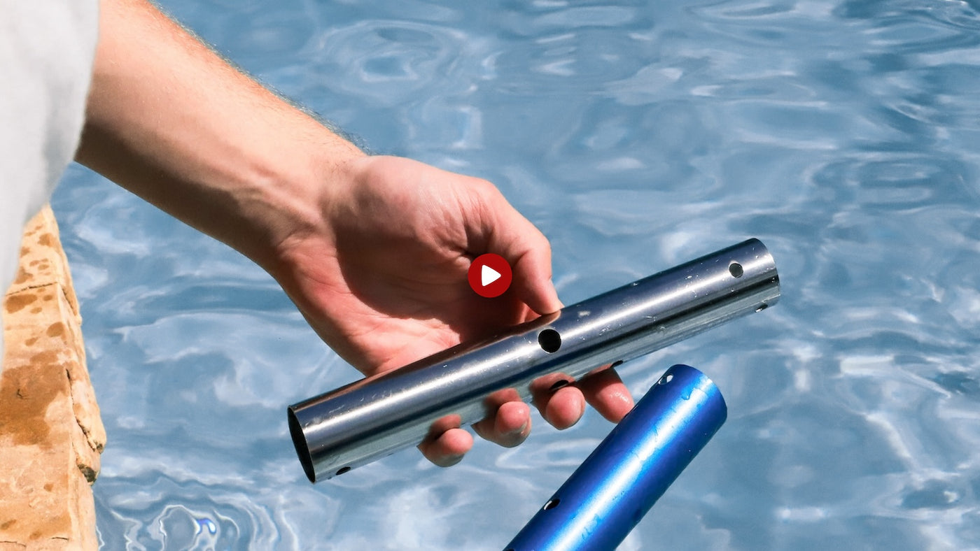 5432 - 5000 Series Commercial 8.5' to 23.5' Tele Pole with Outside Loc ...